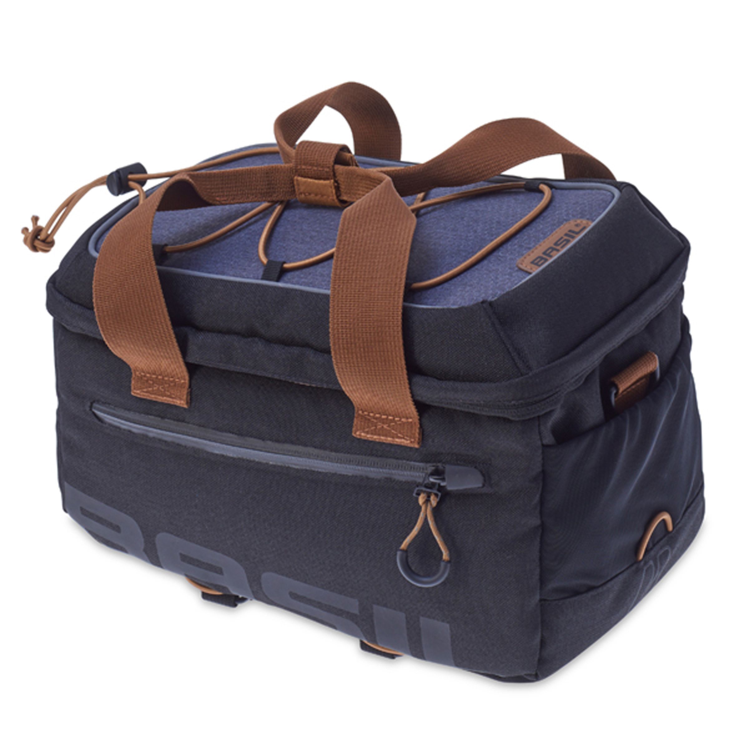 Basil Bicycle Bag Miles Trunk Bag 7L Black Slate - Cykeltaske