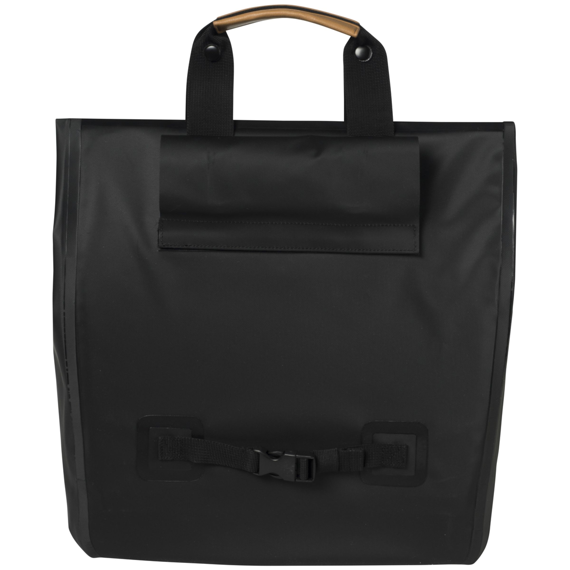 Basil Bicycle Bag Urban Dry Shopper 20L Matt Black - Cykeltaske