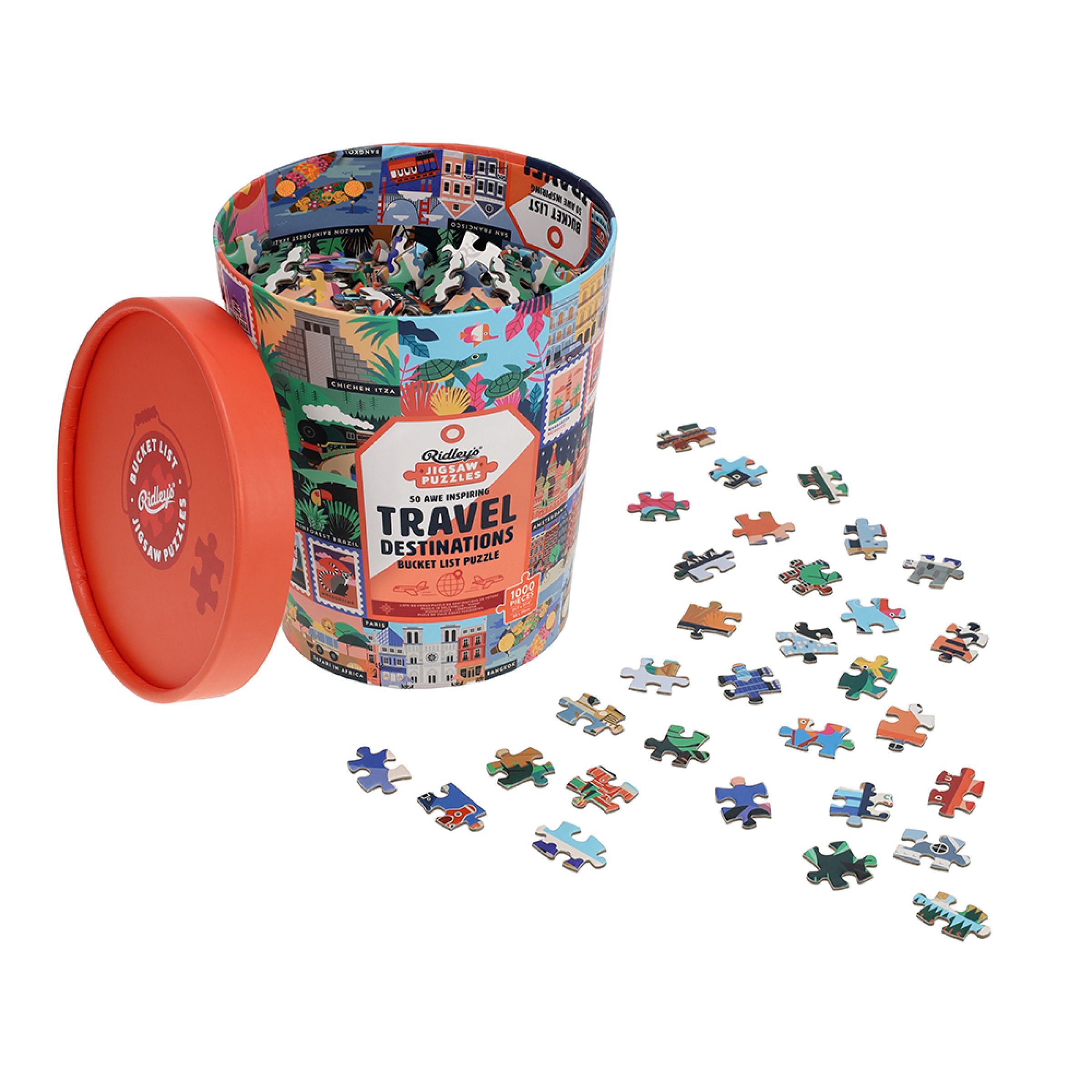 Ridley's Puzzle Bucket List Travel Dest - Puslespil