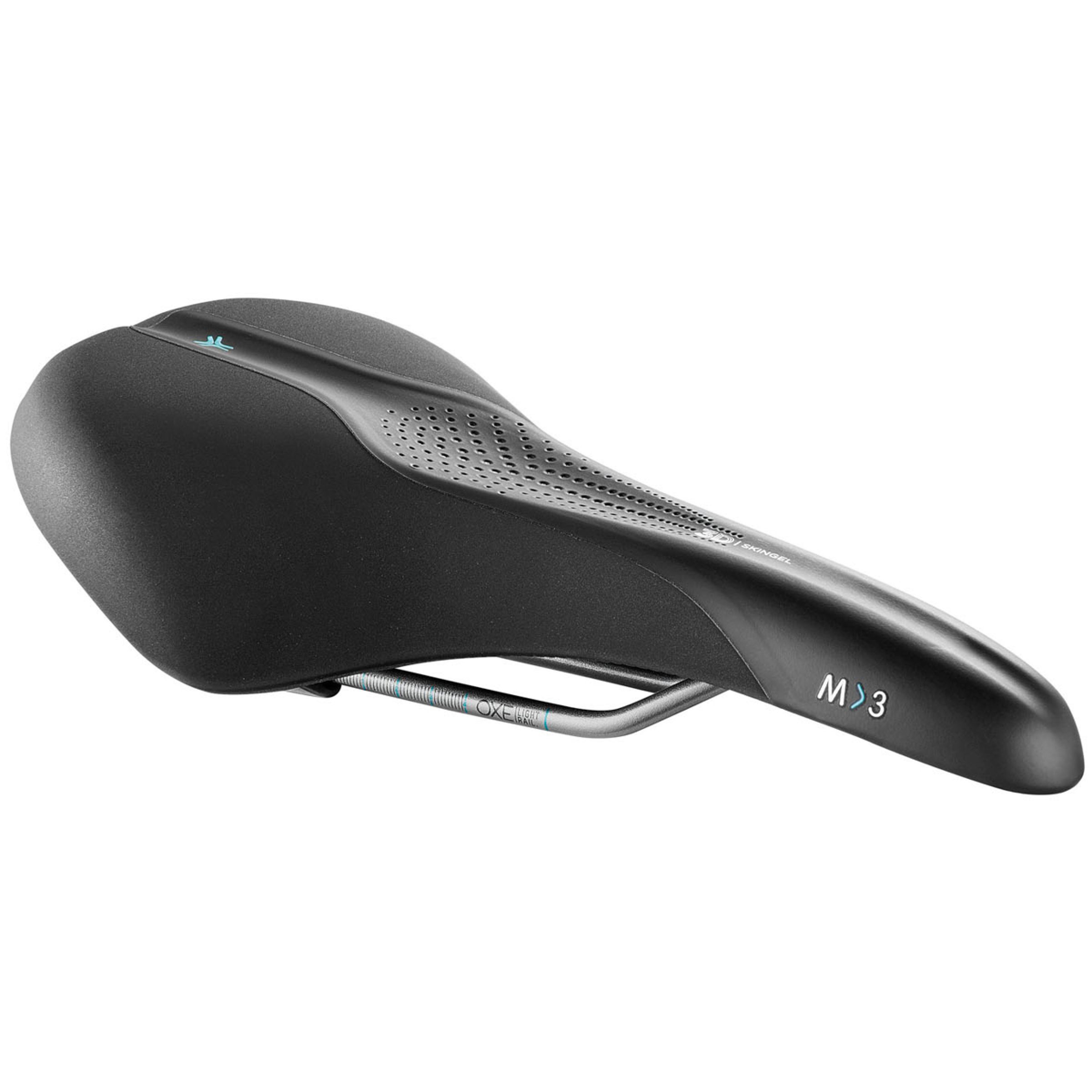 Selle Royal Sr Sadel Scientia M3 Moderate Sort - Cykelsadel