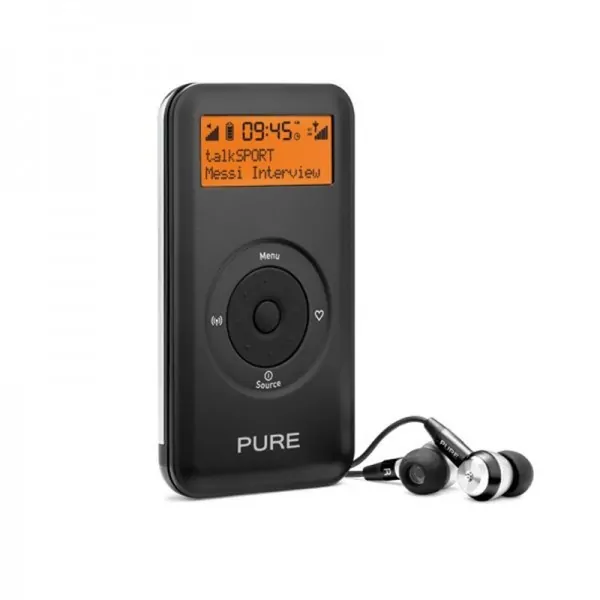 Pure Move 2500 bærbar DAB-radio - Sort - VL61852 - 0759454818524